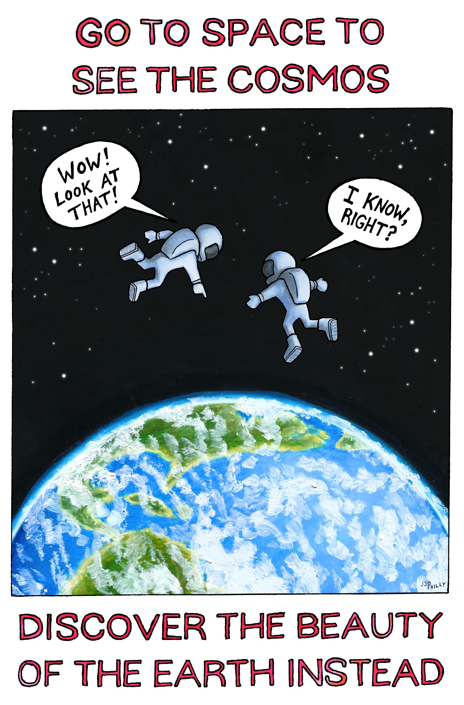 What’s It Like Seeing Earth from Space?